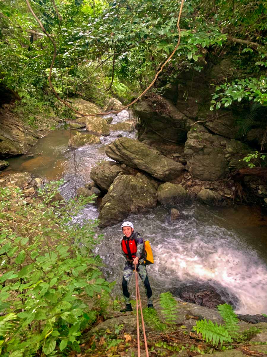 Okinawa Canyoning Tour | Enjoy A Natural Waterfall Jungle Adventure